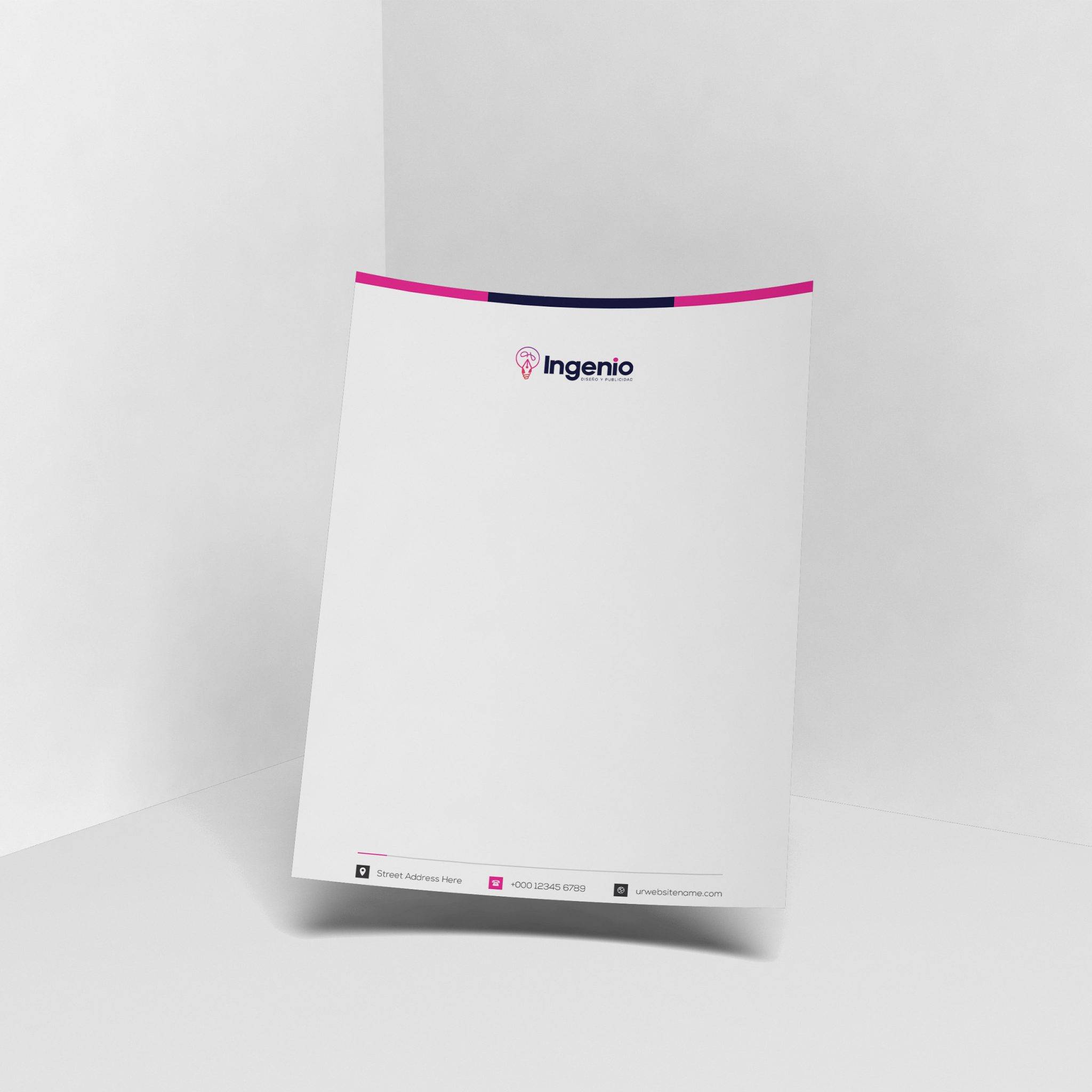 Hojas Membretes - INGENIO DISEÑO Y PUBLICIDAD